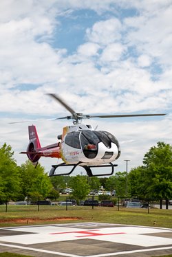 Helicopter unveiling event shows off newest air medical asset in ...